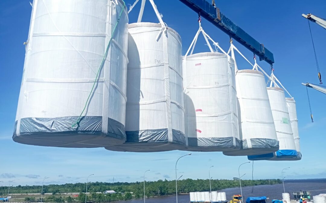 Loading survey of a shipment of Jumbo Tissue Paper Roll | Surveyor Samudra